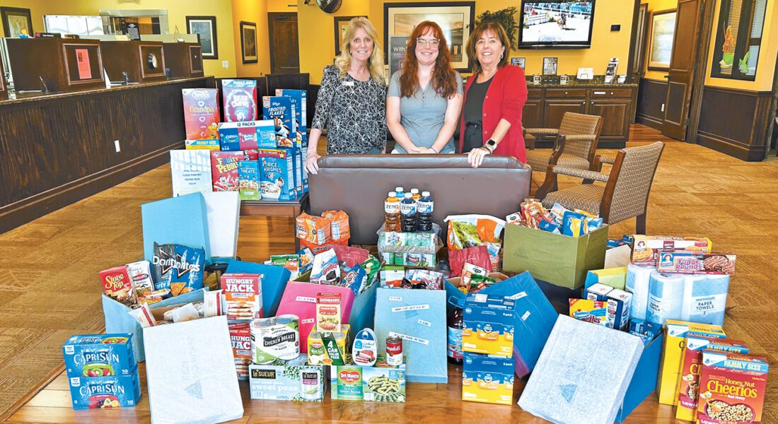 Centennial Bank utilizes shred boxes for Pine Island Food Pantry ...